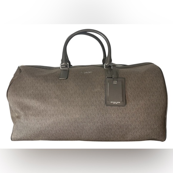 Michael Kors | Bags | Michael Kors Harrison Logo Duffle Bag | Poshmark
